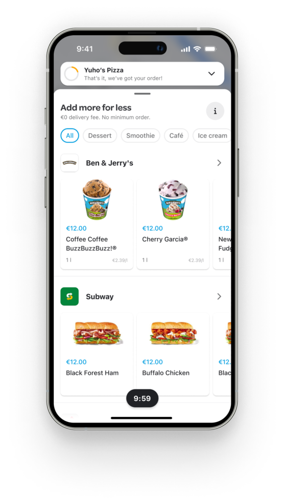 Double Order: Double the convenience, zero extra delivery cost | Wolt Newsroom